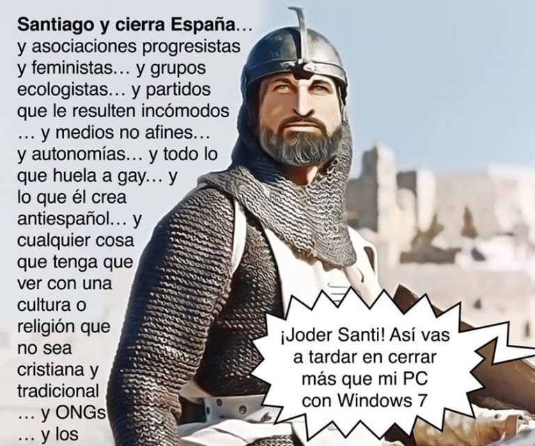 Santiago y cierra España | Develooping